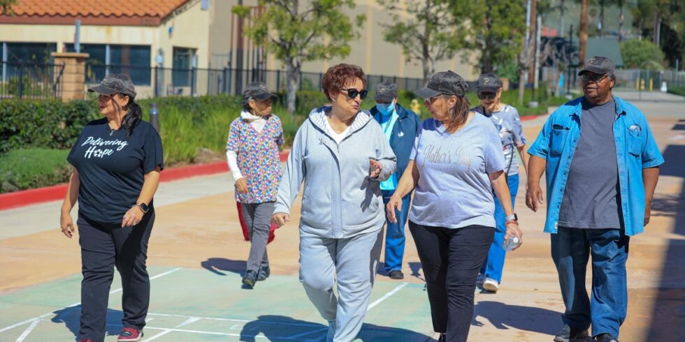 Emergency Aid Kickstarts Walking Club - Hope through Housing Foundation