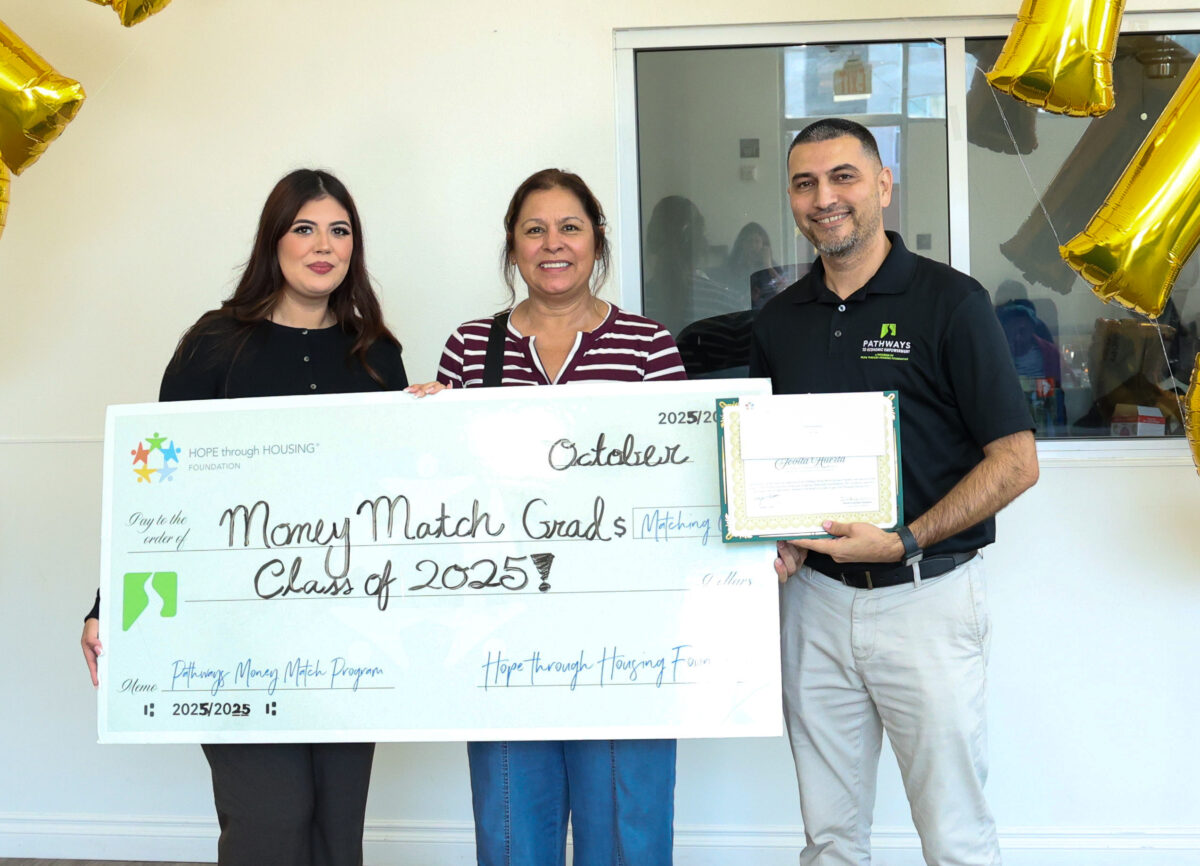 Finding Confidence Through Savings - Hope through Housing Foundation
